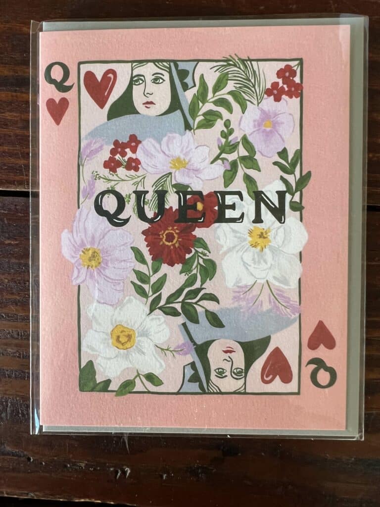 Queen Card | Sun Moon & Bloom